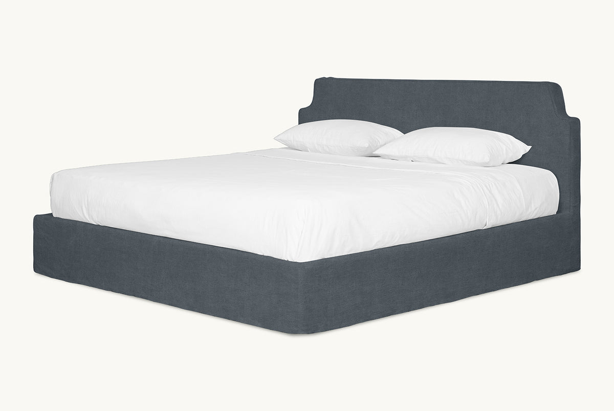 Amelia Bed Slipcover – Customizable and Washable – Sixpenny