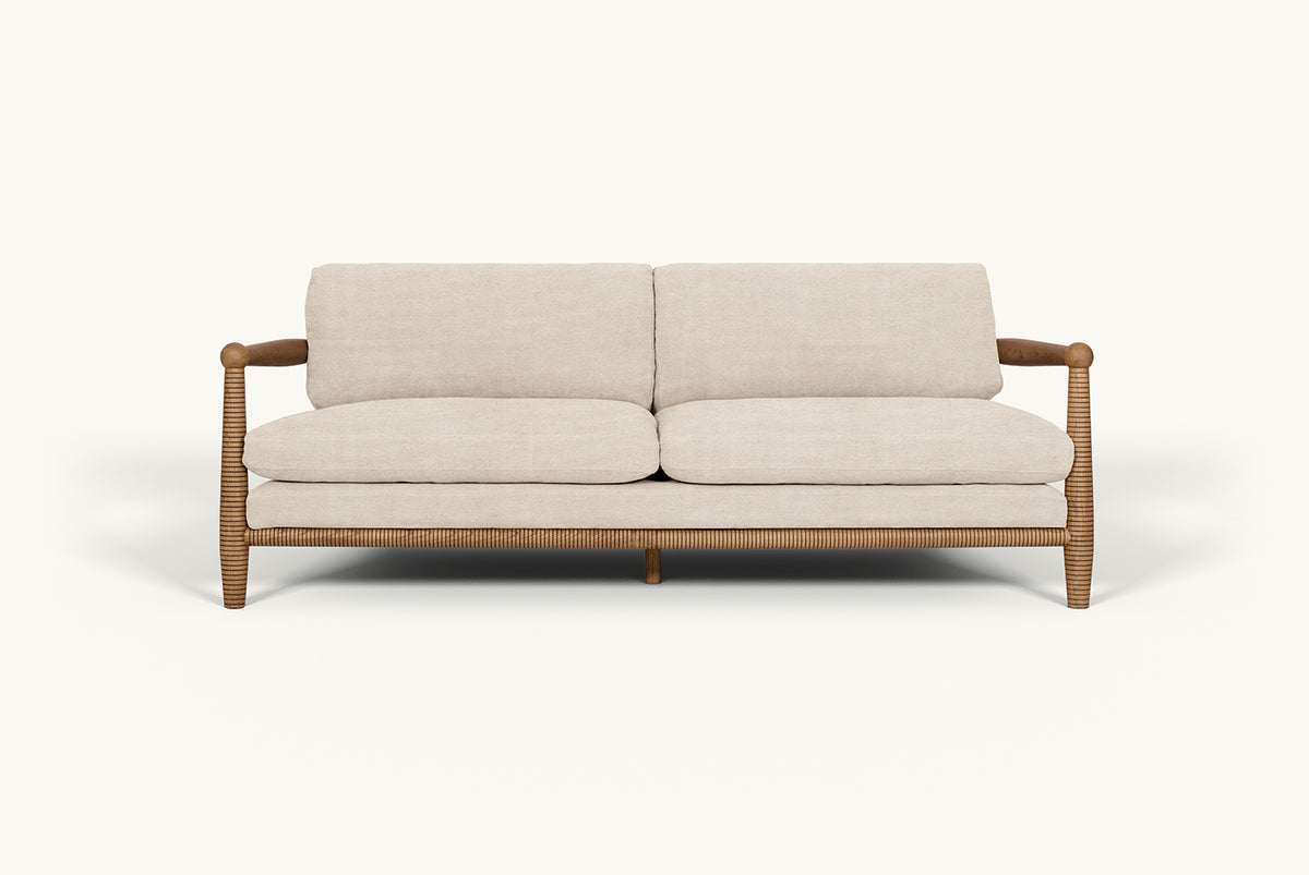Gio Sofa – Hand-Sanded American Wood – Sixpenny