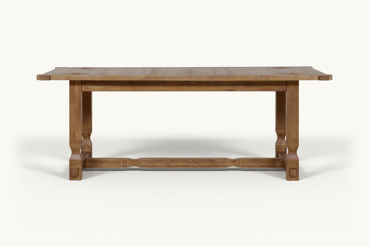 Ora Dining Table – Modern Antique Tables – Sixpenny