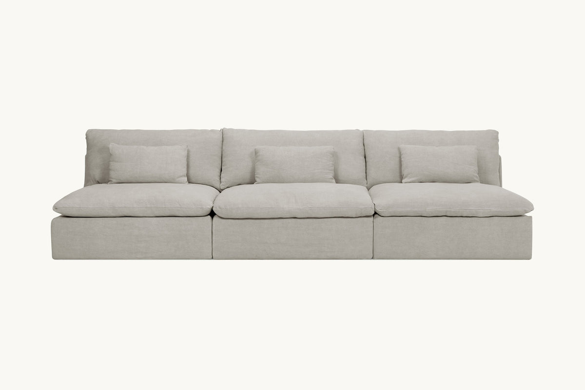 Aria Sectional Sofa – Deep Comfort – Sixpenny